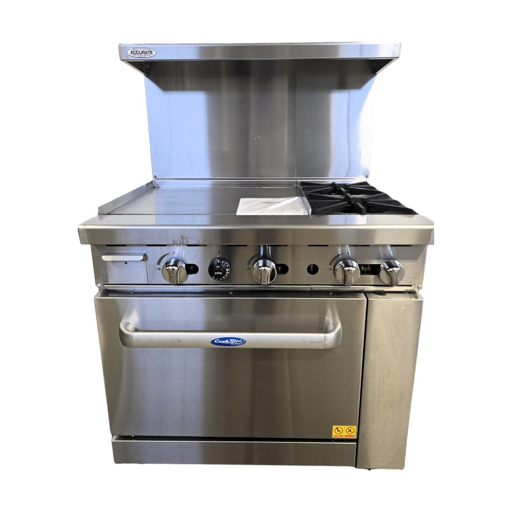 Atosa AGR-2B-24GL Range - Natural Gas - 36 inch | EconoLease