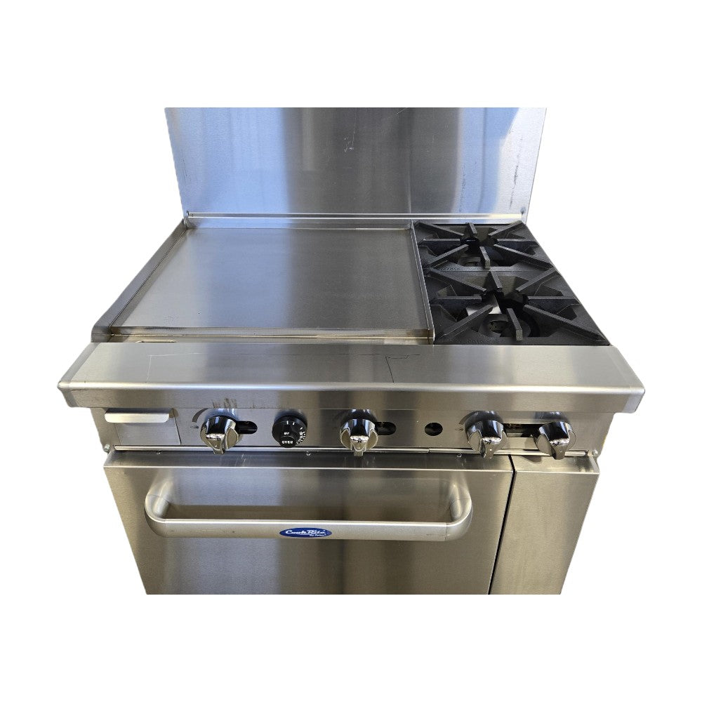 Atosa AGR-2B-24GL Range - Natural Gas - 36 inch | EconoLease